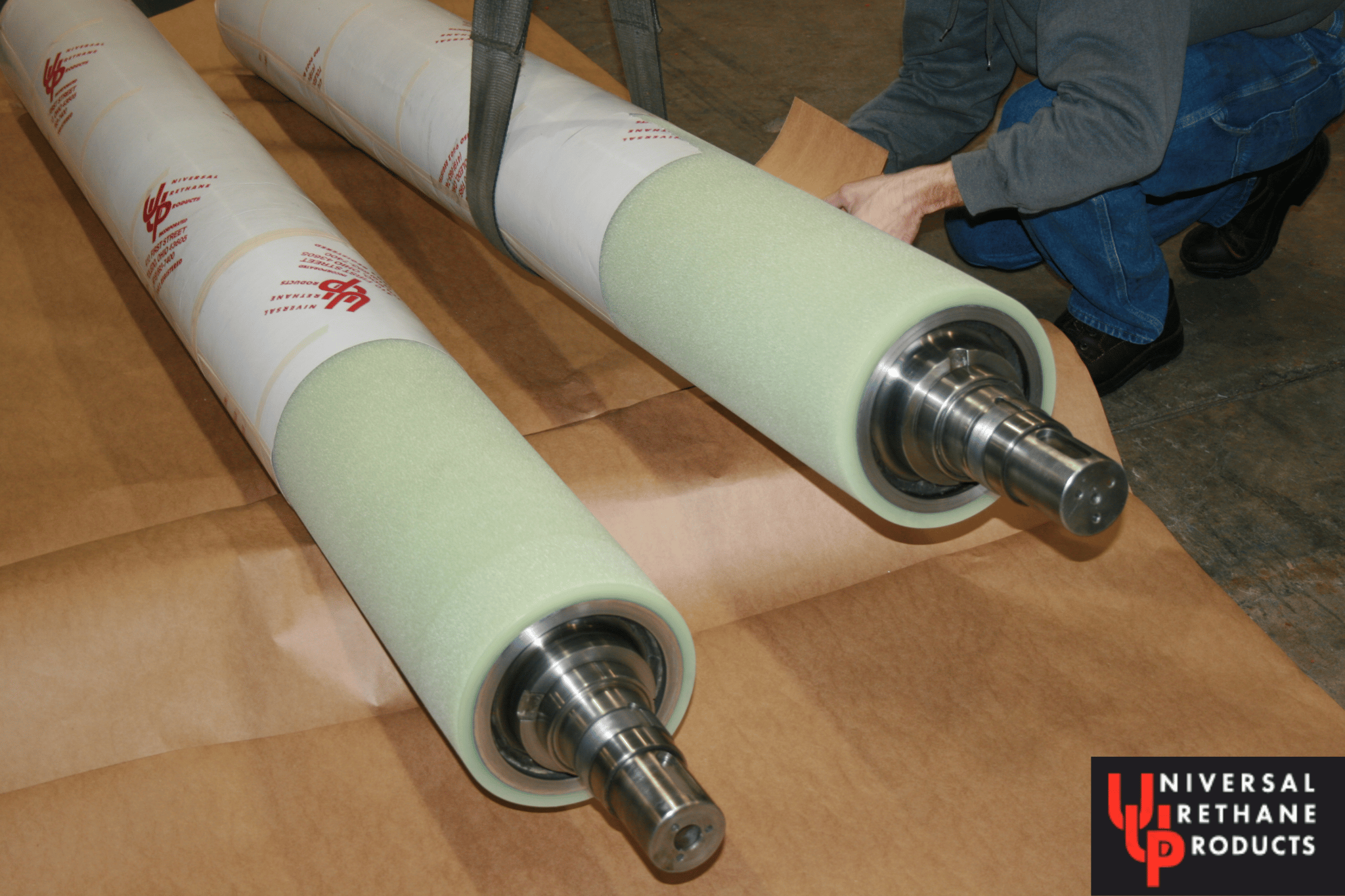 Urethane Covered Poly Rollers Photo Gallery