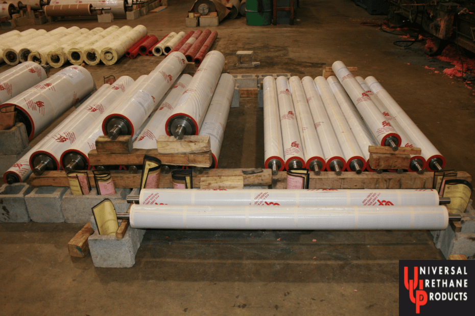 Urethane Covered Poly Rollers Photo Gallery